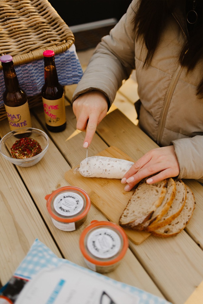 Paniers repas - Parenthèse, location tiny house Orléans