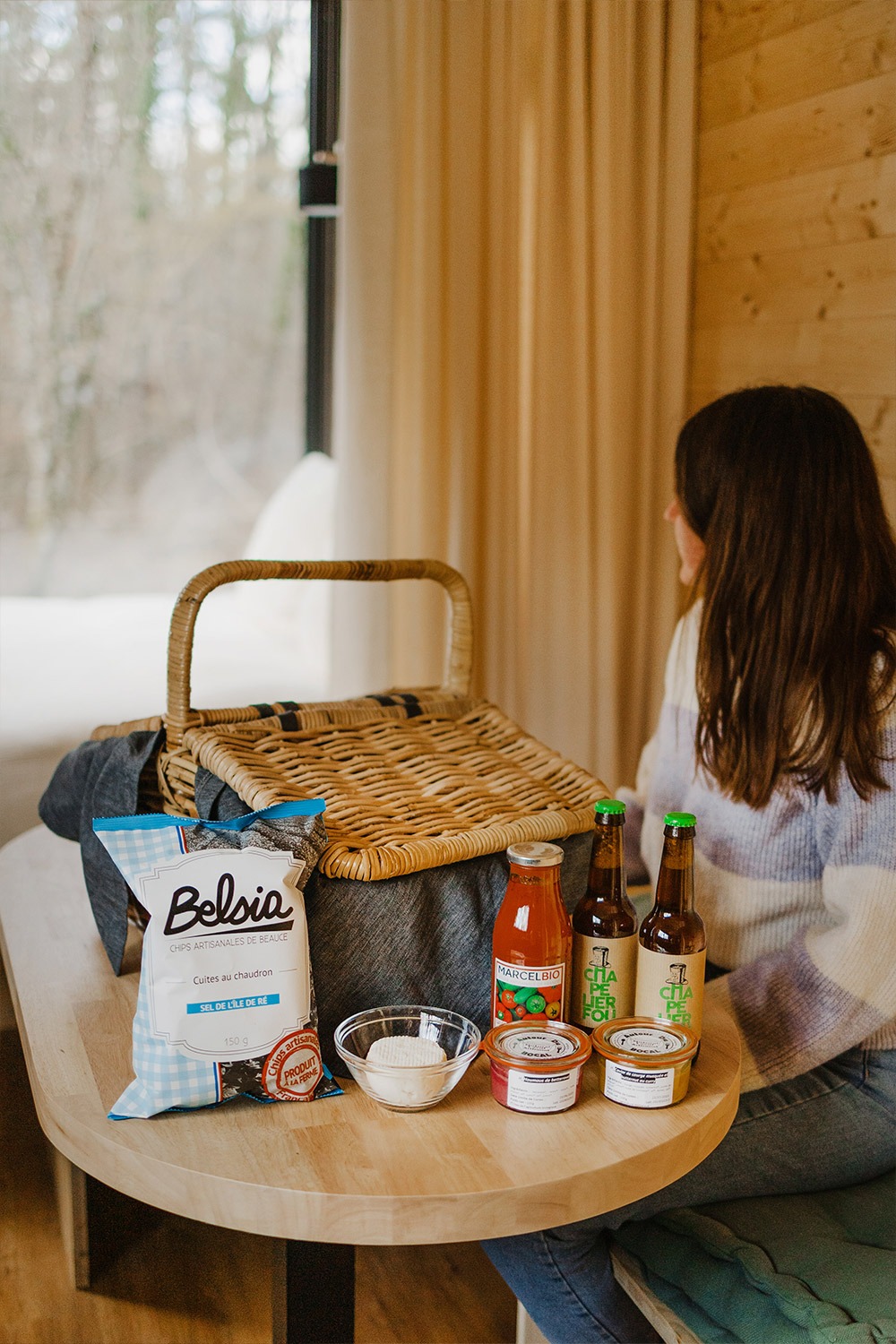 Paniers repas - Parenthèse, location tiny house Orléans
